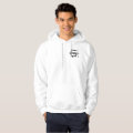Front and Back Design Custom Logo Personalized Hoodie | Zazzle