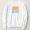 front hoodie and back logo design | Zazzle