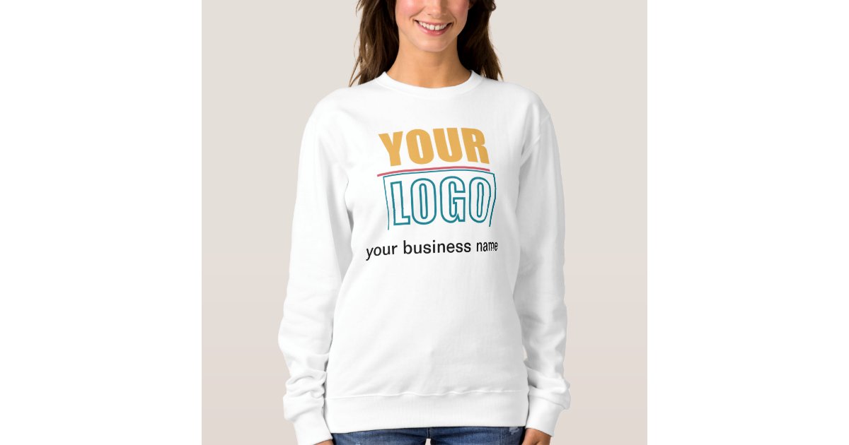 front hoodie and back logo design | Zazzle