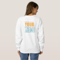 front hoodie and back logo design | Zazzle