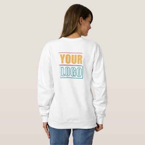 front hoodie and back logo design | Zazzle