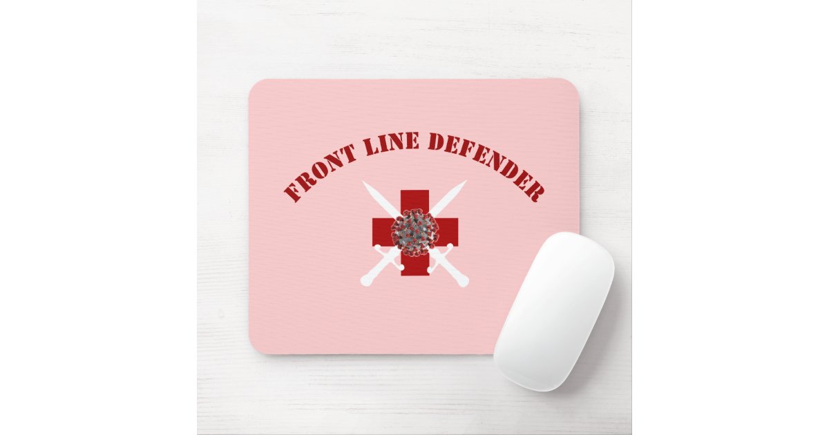 Front Line Defender Mouse Pad | Zazzle