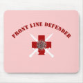 Front Line Defender Mouse Pad | Zazzle