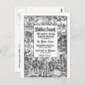 Front page Old Luther Bible Postcard | Zazzle
