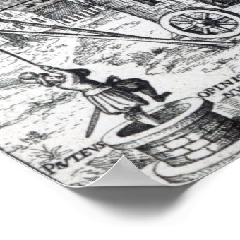 Frontispiece 'Collegium Fama Fraternitatis' Poster | Zazzle