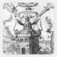 Frontispiece 'Collegium Fama Fraternitatis' Square Sticker | Zazzle