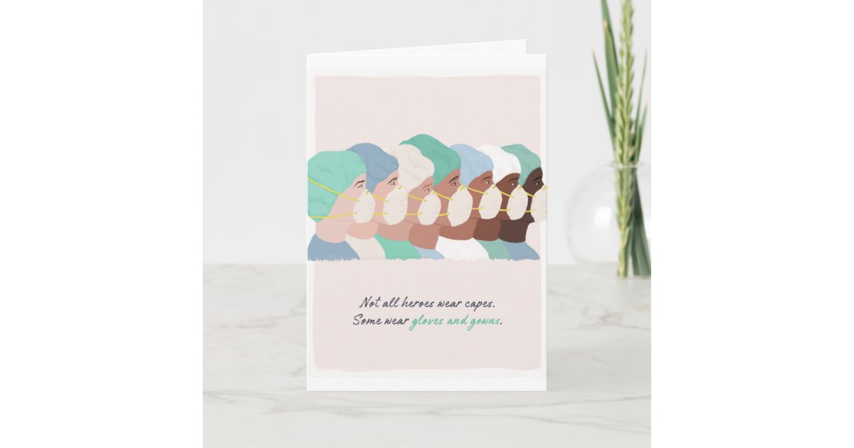 Frontline Hero Thank You Card | Zazzle