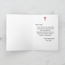 Frontline Hero Thank You Card | Zazzle