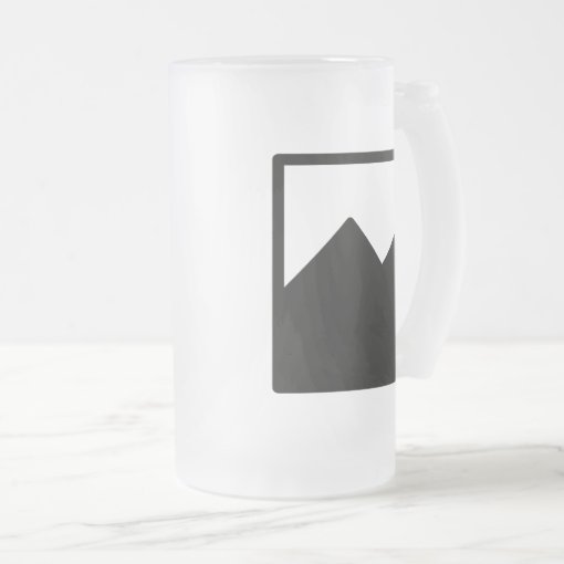 Frosted Beer Mug Template | Zazzle