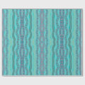 Frosted Dichroic Beach Glass Abstract Pattern Wrapping Paper | Zazzle