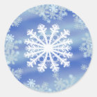 Frosted Edges Classic Round Sticker | Zazzle.com