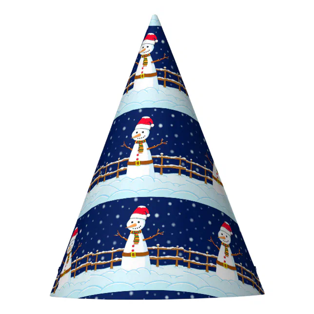 Frosty the Snowman Party Hat | Zazzle