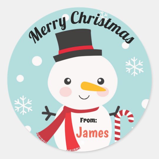 Frosty the Snowman Stickers | Zazzle.com