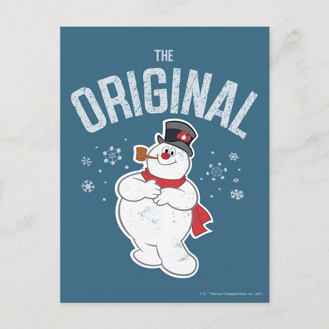 Frosty the Snowman™ | The Original Holiday Postcard | Zazzle