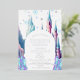 Frozen 1st Birthday Cartoon Castle Foil Invitation | Zazzle