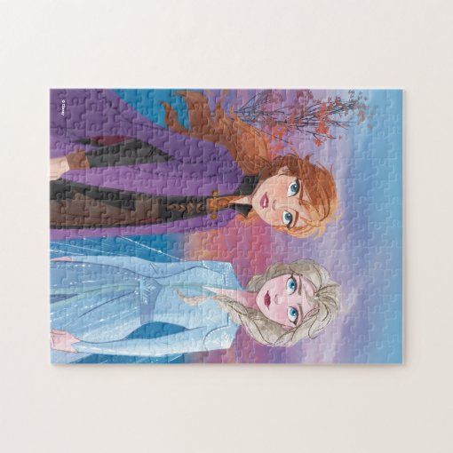 Frozen 2 | Anna & Elsa | A Journey Together Jigsaw Puzzle | Zazzle
