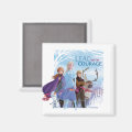 Frozen 2: Anna, Elsa, & Friends | Courage Magnet | Zazzle