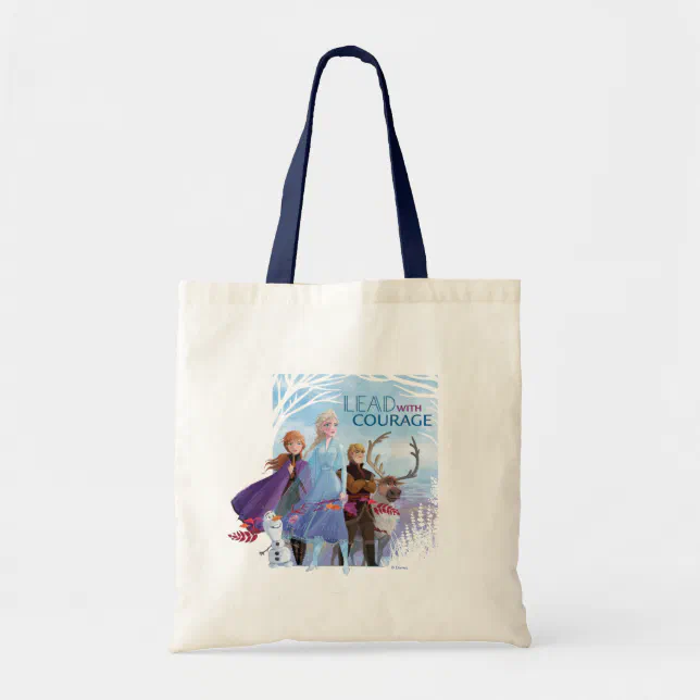 Frozen 2: Anna, Elsa, & Friends | Courage Tote Bag | Zazzle
