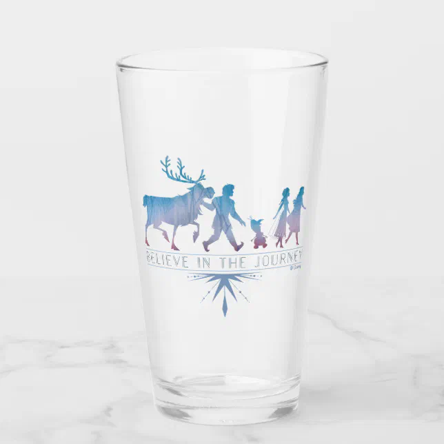 Frozen 2: Anna, Elsa & Friends | The Journey Glass | Zazzle
