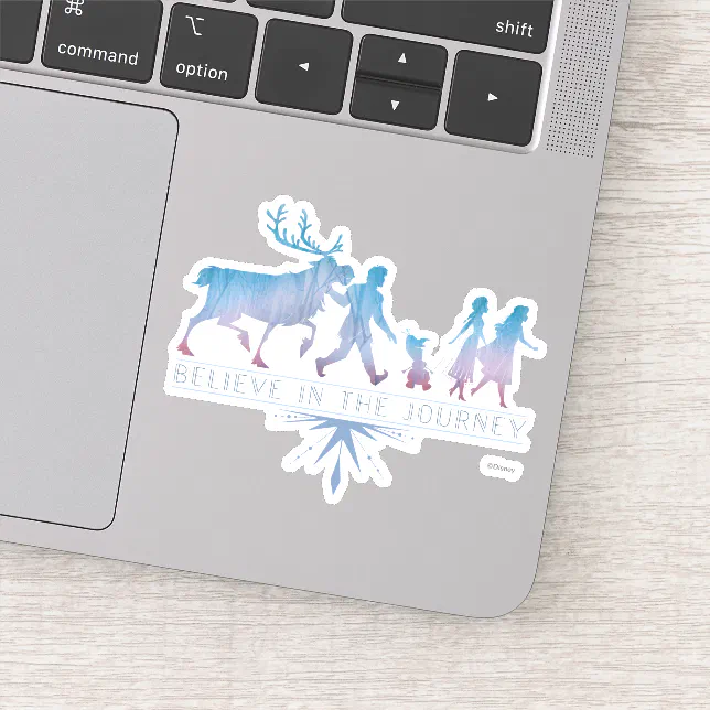 Frozen 2: Anna, Elsa & Friends | The Journey Sticker | Zazzle