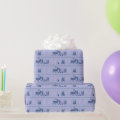 Frozen 2: Anna, Elsa, & Friends Winter Pattern Wrapping Paper | Zazzle