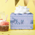 Frozen 2: Anna, Elsa, & Friends Winter Pattern Wrapping Paper | Zazzle