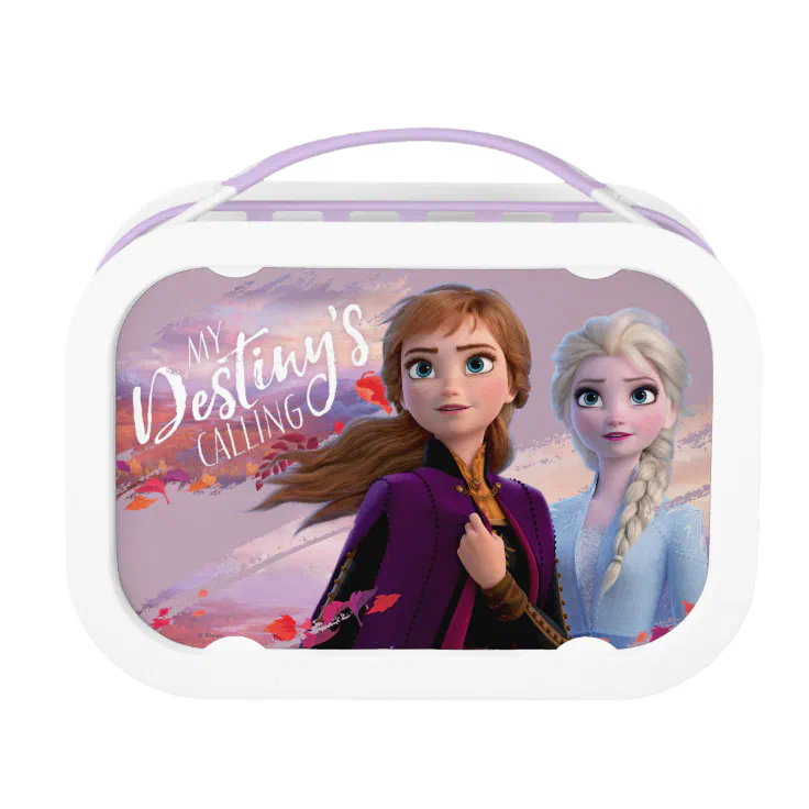 Frozen 2: Anna & Elsa | My Destiny's Calling Lunch Box | Zazzle