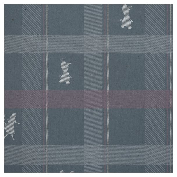 Anna and Elsa Pattern Fabric | Zazzle