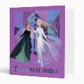 Frozen 2 | Anna & Elsa - Together We're Strong 3 Ring Binder | Zazzle