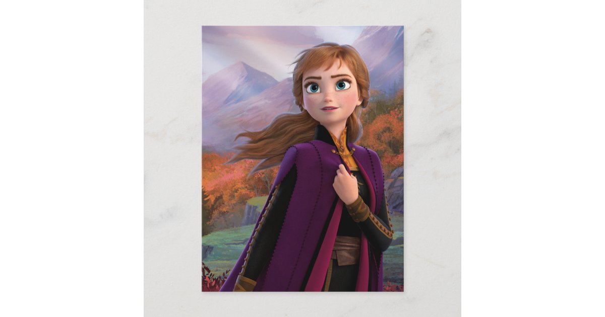 Frozen 2 | Anna - Gentle Wind Spirit Postcard | Zazzle