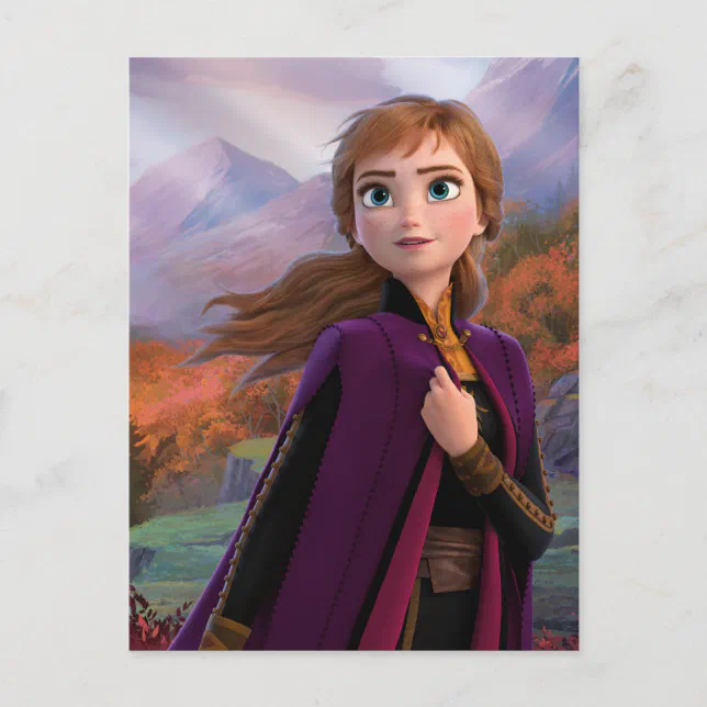 Frozen 2 | Anna - Gentle Wind Spirit Postcard | Zazzle