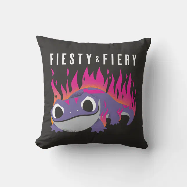 Frozen 2 | Bruni - Fiesty & Fiery Throw Pillow | Zazzle