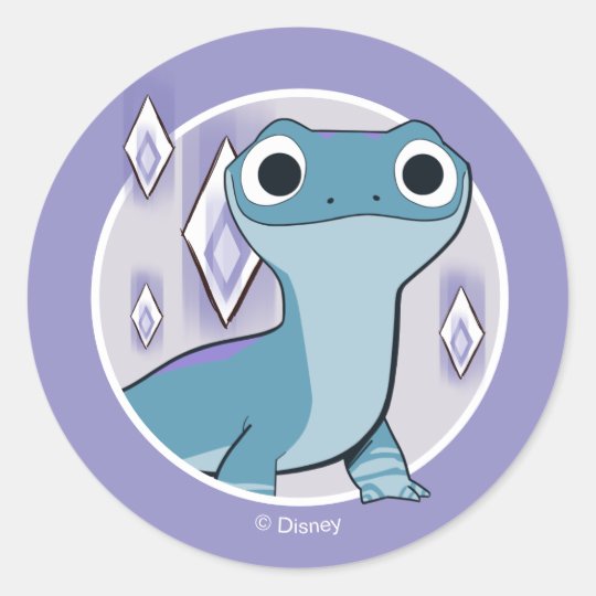 Frozen 2 | Bruni & Fire Elements Classic Round Sticker | Zazzle.com