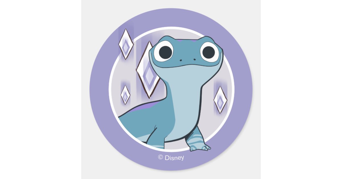 Frozen 2 | Bruni & Fire Elements Classic Round Sticker | Zazzle