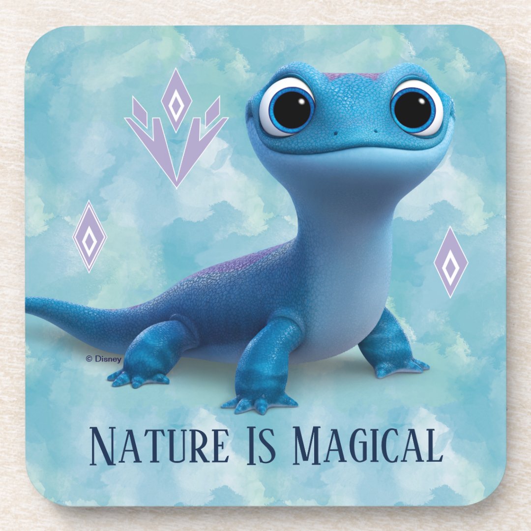 Frozen 2 | Bruni the Fire Spirit Beverage Coaster | Zazzle
