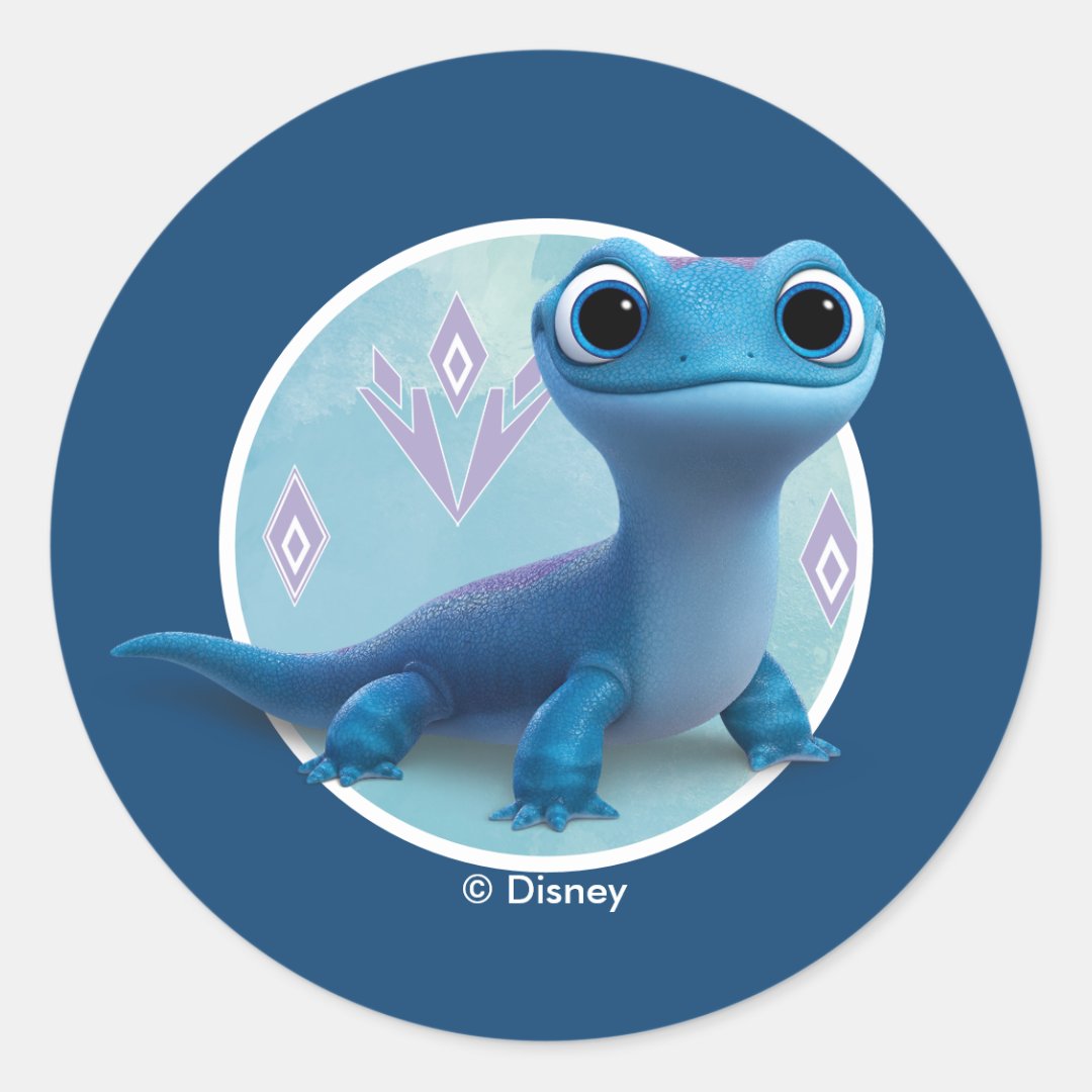 Frozen 2 | Bruni the Fire Spirit Classic Round Sticker | Zazzle