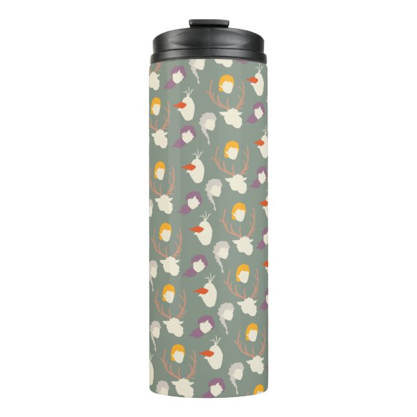 Frozen 2 | Character Wood Cut Pattern Fabric | Zazzle