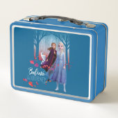Frozen 2: Elsa, Anna, & Olaf | Believe Metal Lunch Box | Zazzle