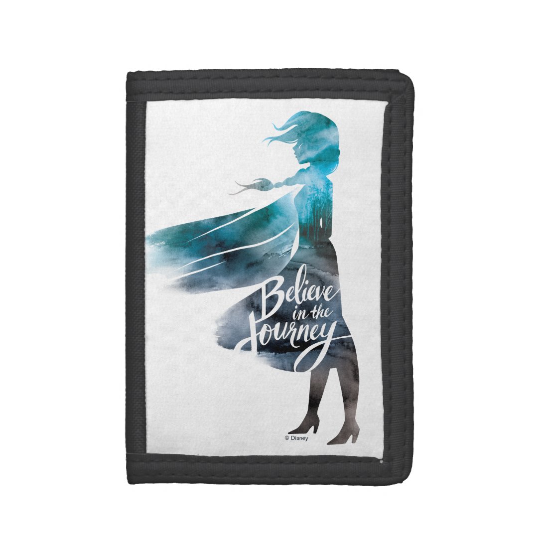 Frozen 2: Elsa | Believe in the Journey Trifold Wallet | Zazzle
