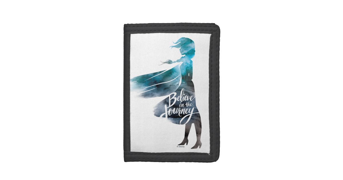 Frozen 2: Elsa | Believe in the Journey Trifold Wallet | Zazzle