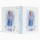 Frozen 2: Elsa | Face Your Fear 3 Ring Binder | Zazzle