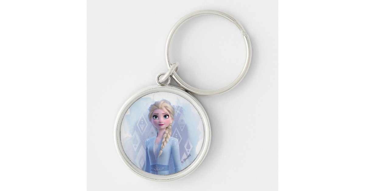 Frozen 2: Elsa | Face Your Fear Keychain | Zazzle