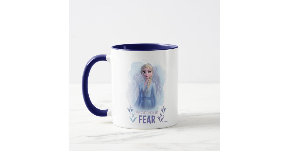 Frozen 2: Elsa | Face Your Fear Mug | Zazzle
