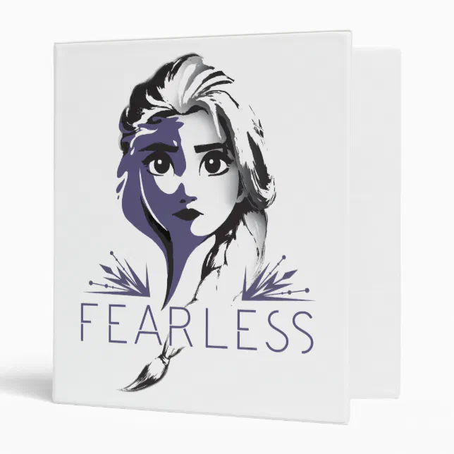 Frozen 2: Elsa | Fearless 3 Ring Binder | Zazzle