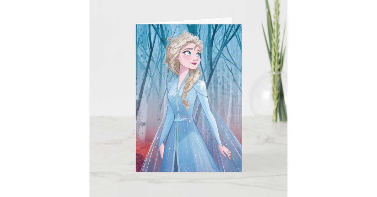 Frozen 2 | Elsa - Fearless Card | Zazzle