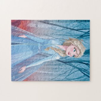 Frozen 2 | Elsa - Fearless Jigsaw Puzzle | Zazzle