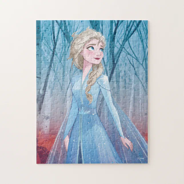 Frozen 2 | Elsa - Fearless Jigsaw Puzzle | Zazzle