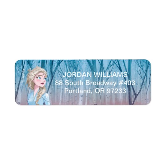 Frozen 2 | Elsa - Fearless Label | Zazzle.com