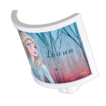 Frozen 2 | Elsa - Fearless Night Light | Zazzle