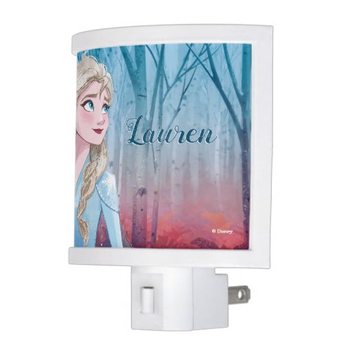 Frozen 2 | Elsa - Fearless Night Light | Zazzle